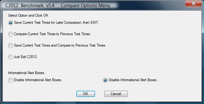 Cadalyst Systems Benchmark, Part 3: The Compare Option
